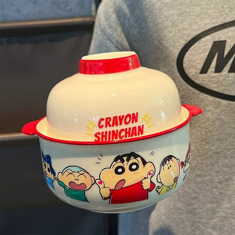 Керамическая миска для лапши быстрого приготовления Crayon Shin-chan