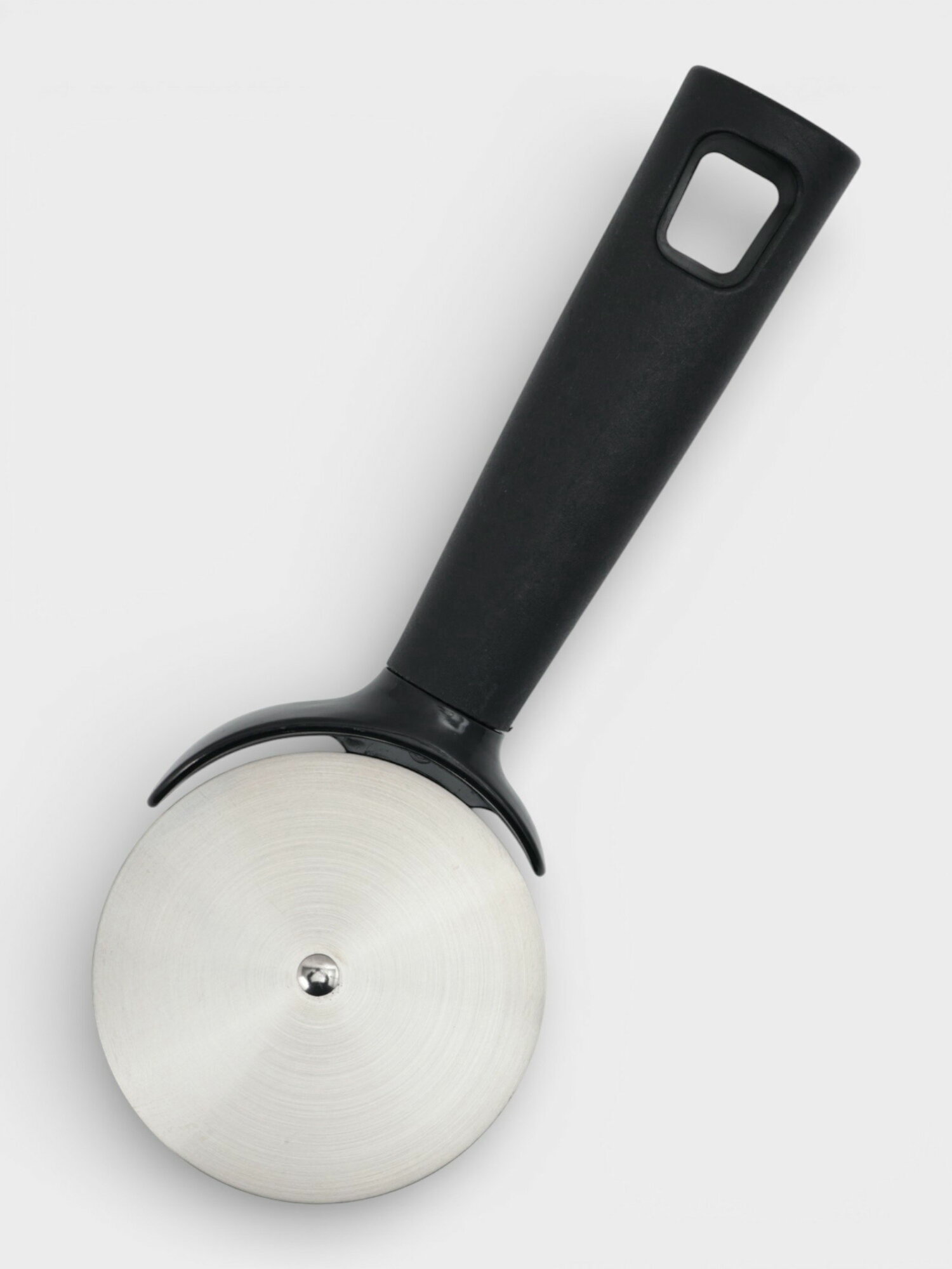 Нож для пиццы и теста "Базальт", 21.5x8x2.5, нержавеющая сталь, чёрная