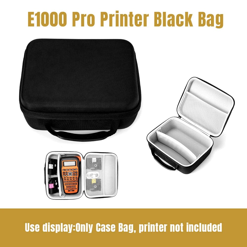 Phomemo E1000 Pro оранжевый термопринтер этикеток Only E1000PRO Bag