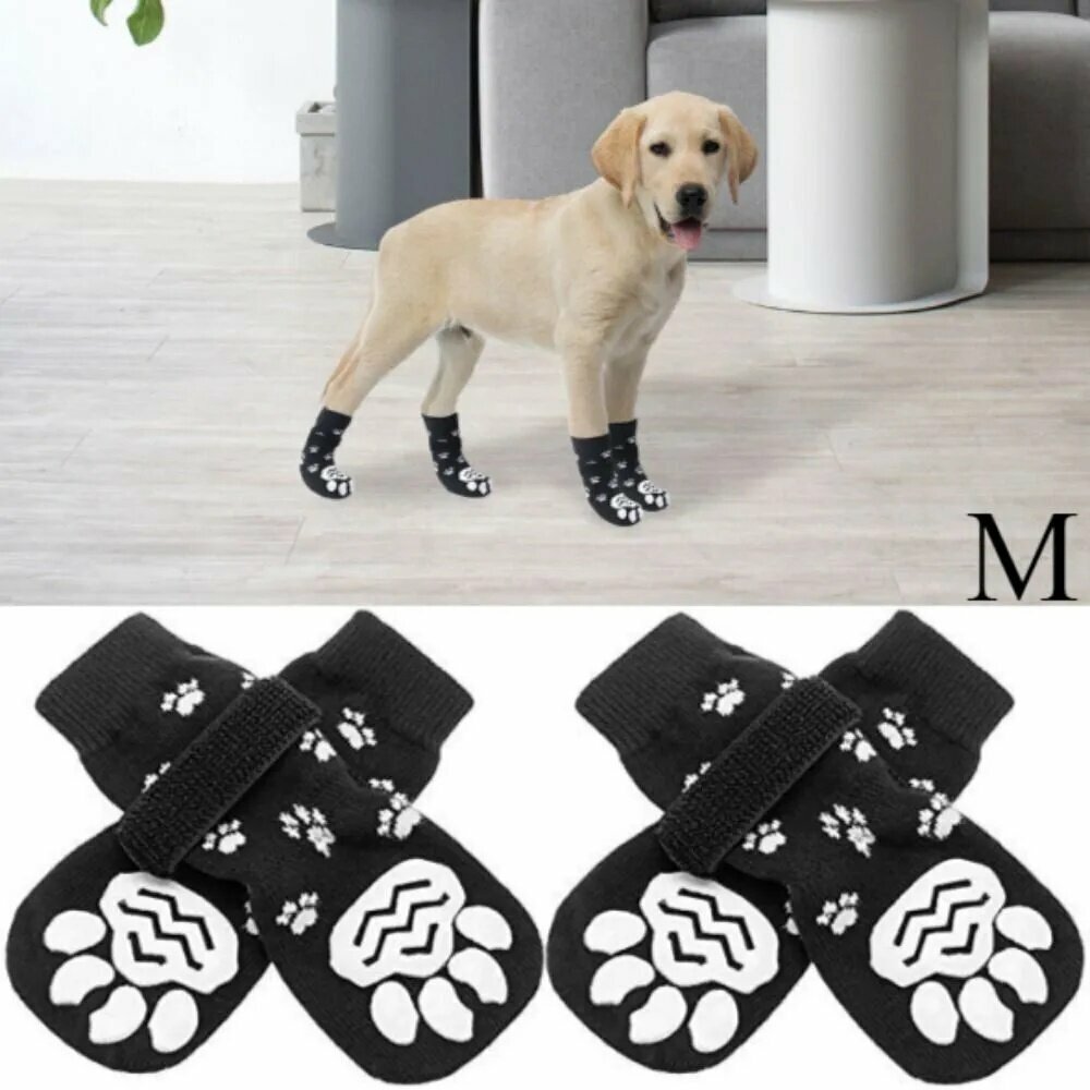 Носки бахилы для собак, Ботинки для собак, черный