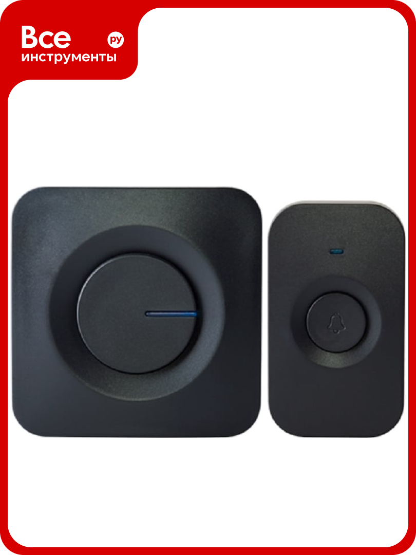 Беспроводной звонок garin DoorBell DB1KBAT черный BL1 18228