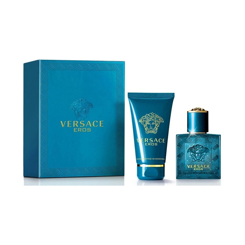 Набор для мужчин Versace Eros туалетная вода 30 мл + гель для душа 50 мл / Версаче Эрос — фото 1