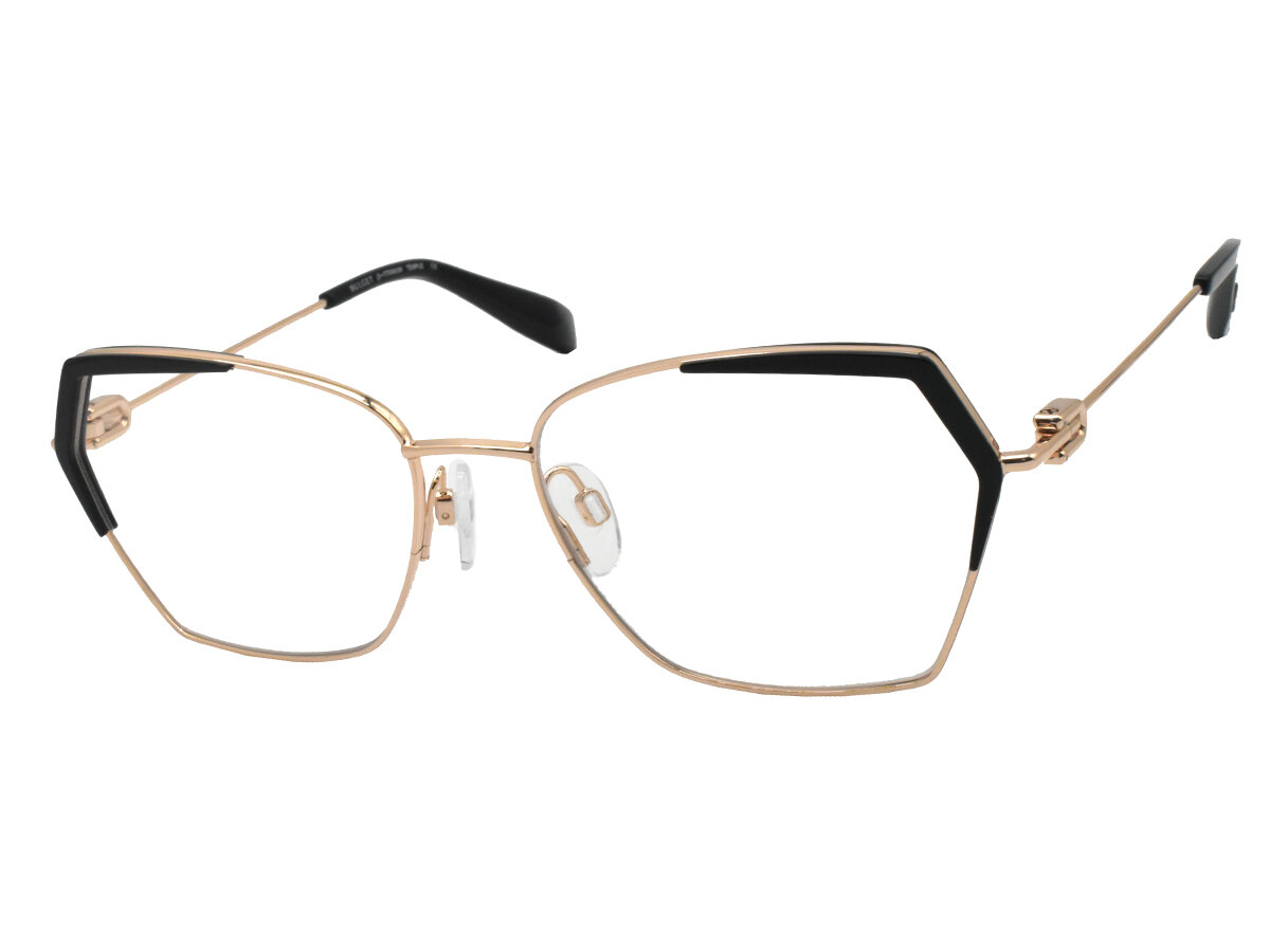Оправа для очков BULGET BG1848T A02 пол Женский форма оправы Геометрическая цвет оправы Золотой