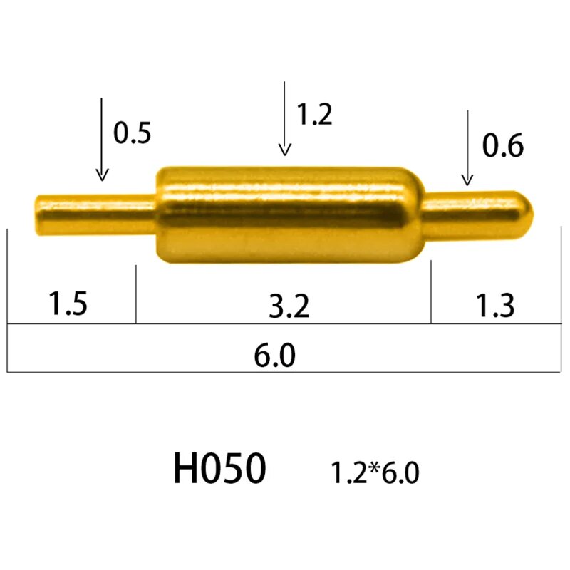 Разъем Pogo Pin H050 1.2*6.0