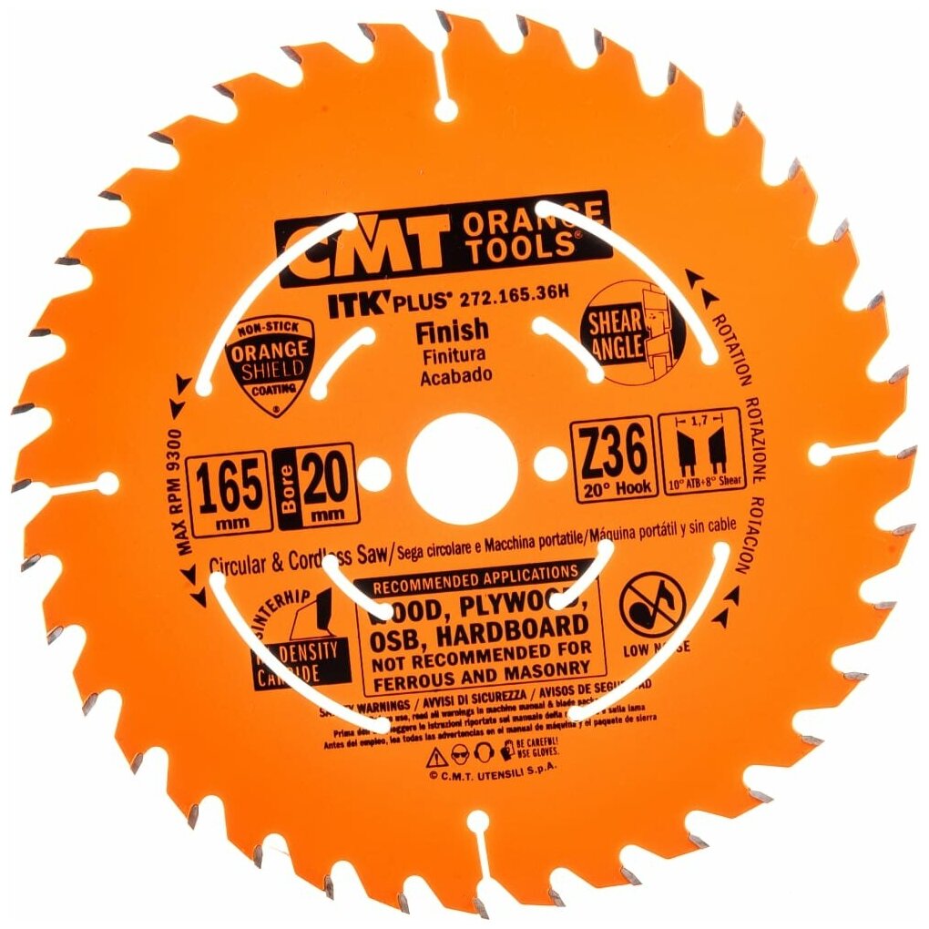 Диск (универсальный) CMT 272.165.36h