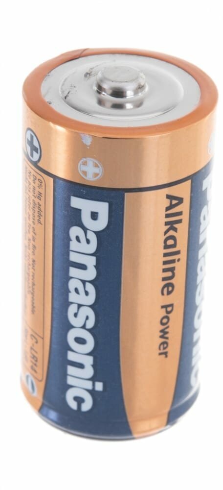Щелочная батарейка LR14 C Alkaline 1.5В бл/2 Panasonic 5410853039242 алкалиновый тип для бытовой техники длительный