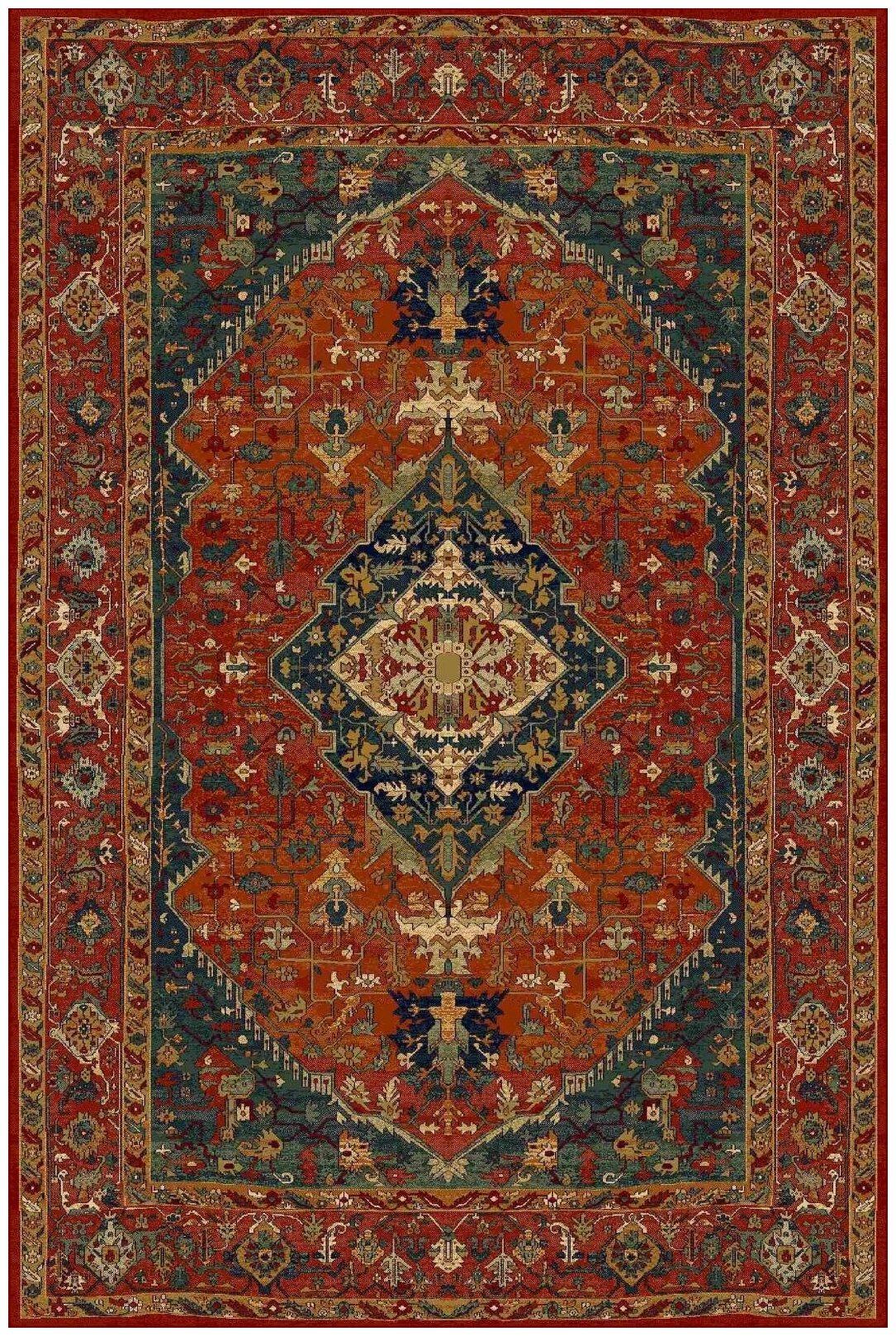 Постер / Плакат / Картина Турецкий ковер 60х90 см в раме