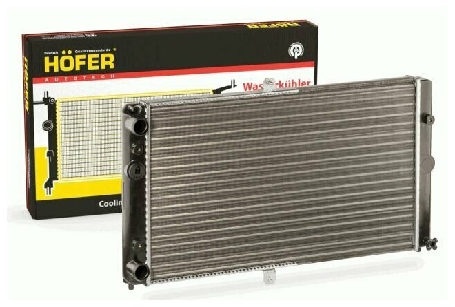 Радиатор охлаждения ВАЗ 2110-2112 (универ.) HF 708 415 Hofer