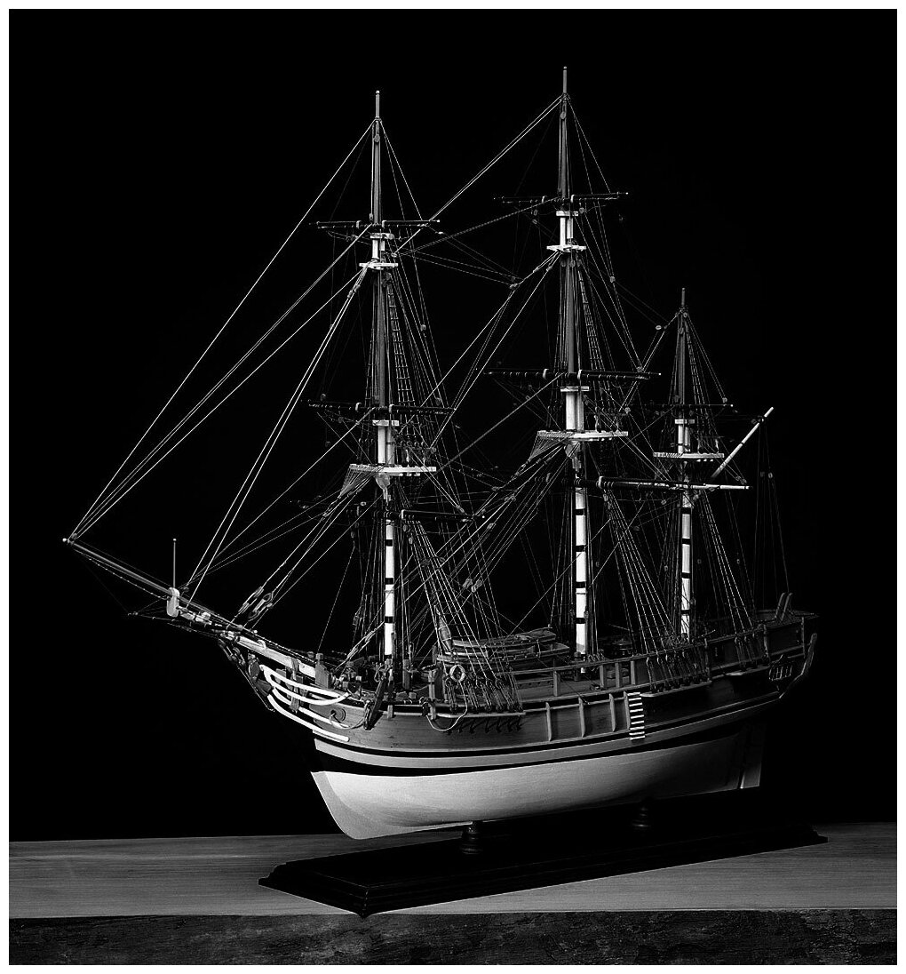 Чертеж корабля HMS Bounty, М.1:60, аксессуар для моделирования, Amati
