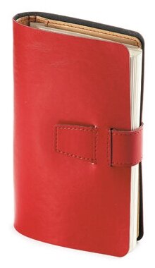 Ежедневник А5- Sienna красный от Bruno Visconti