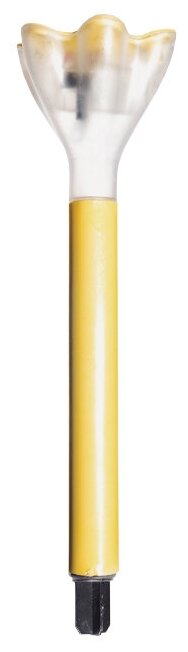 Светильник на солнечной батарее UNIEL Yellow crocus 30,5см пластик желтый