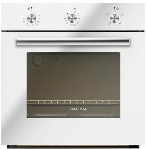 Духовой шкаф Darina BDE 111 701 W, электрический, 50л, белый