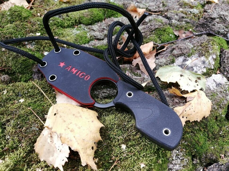 Шейный нож Amigo X (G-10)