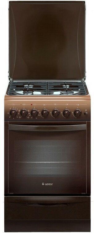 Газоэлектрическая плита ПГЭ GEFEST 5102-02 0001/КОР, эмал. решетка