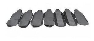 Чехлы УАЗ Фермер велюр 7 мест раздельные Ульяновск