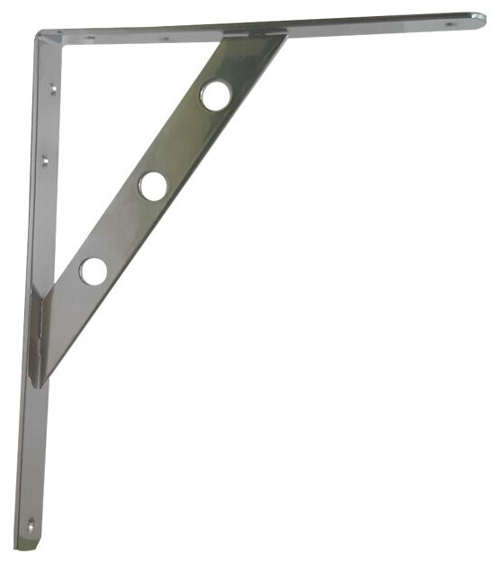 Консоль силовая Альфа 225х300х28мм 5кг хром