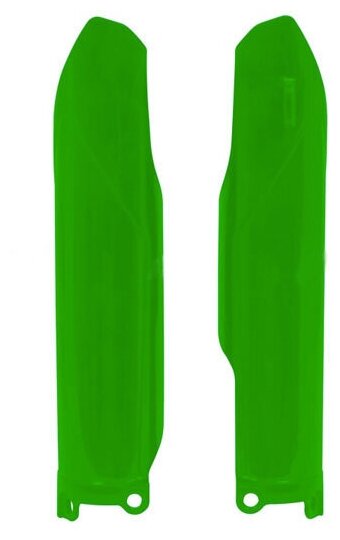 Защита вилки Kawasaki KXF250 17-25, KXF450 16-25, зелёная