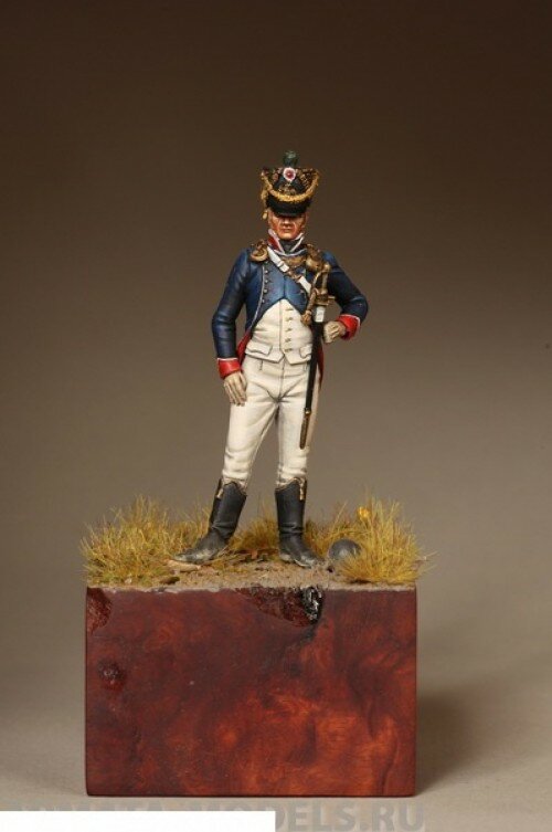 5414SOGA Lieutenant of the Tirailleur-Chasseurs of Youg Guard. France 1812.