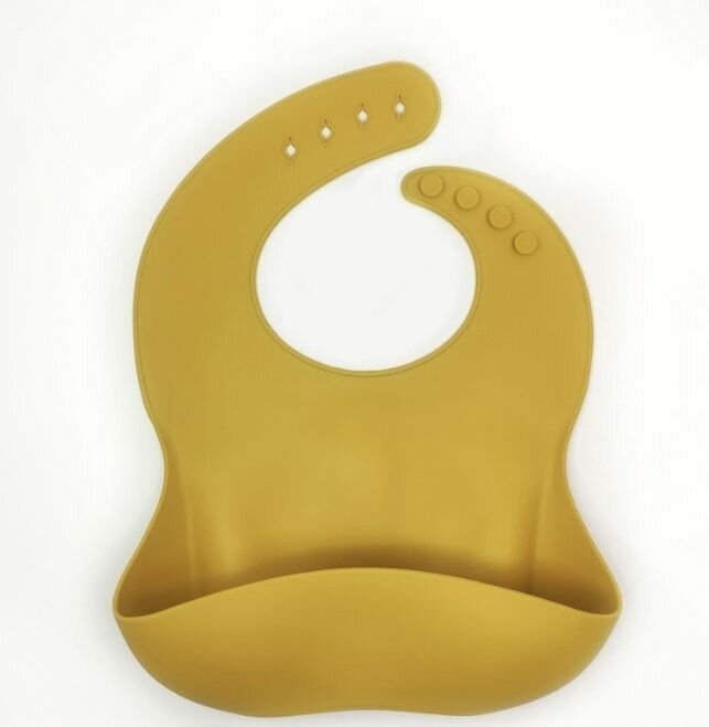 Силиконовый нагрудник для кормления