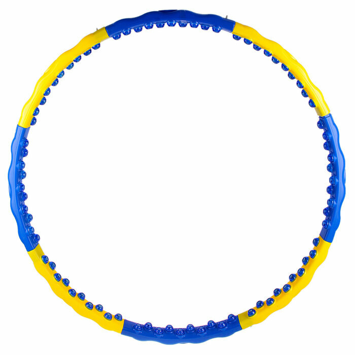 Обруч массажный, d-110 см, 8 частей, 2,05 кг