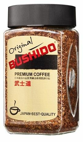 BUSHIDO Кофе растворимый Original, 100 г