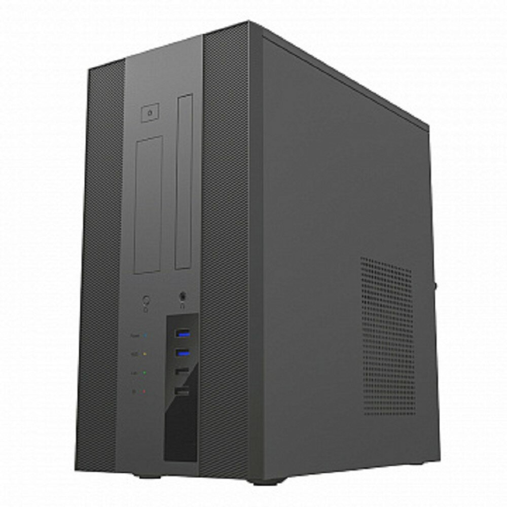 Корпус для ПК Powerman сталь 0,5 mATX 4 USB без БП