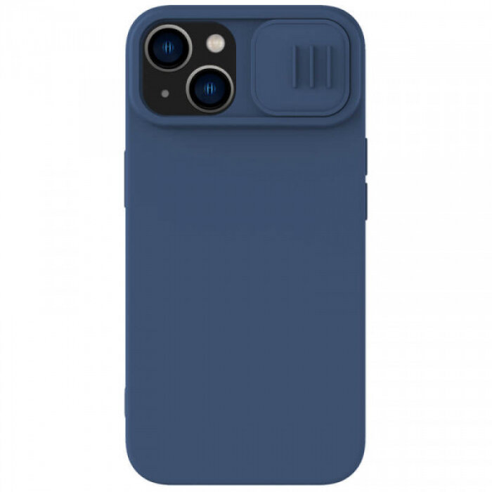 Nillkin CamShield Silky Magnetic Силиконовый чехол для магнитной зарядки с защитой камеры для iPhone 14
