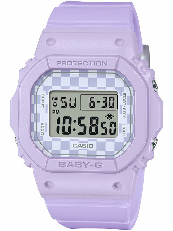 Наручные часы CASIO Baby-G, фиолетовый — фото 1