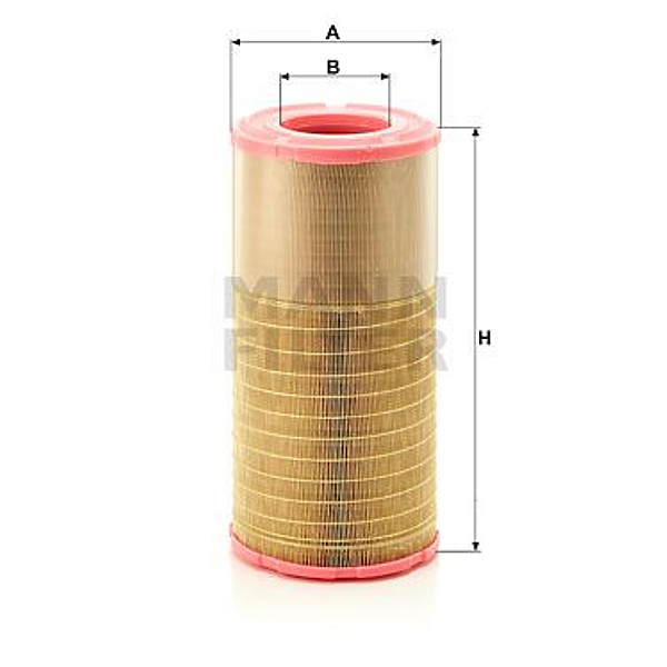MANN-FILTER C 21 630/3 фильтр воздушный case-ih (cnh global), case-steyr (cnh global), fendt (agco), new holland