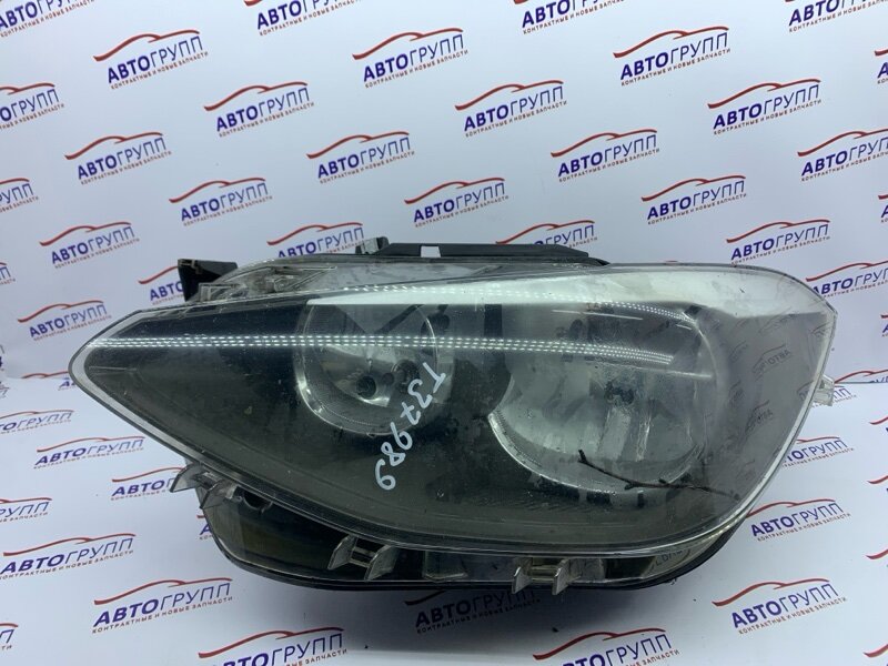 фара Лев. BMW 116D F20 Ф20 63 11 7 229 685