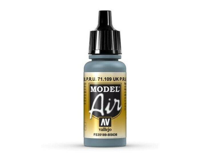 Аксессуар для Warhammer Vallejo Краска Vallejo Model Air Faded PRU Blue 71.109