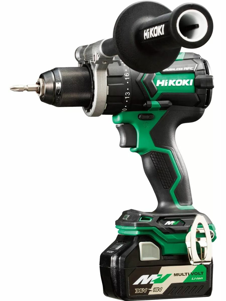 Аккумуляторная дрель-шуруповерт MULTI VOLT (36 В) Hikoki (J)