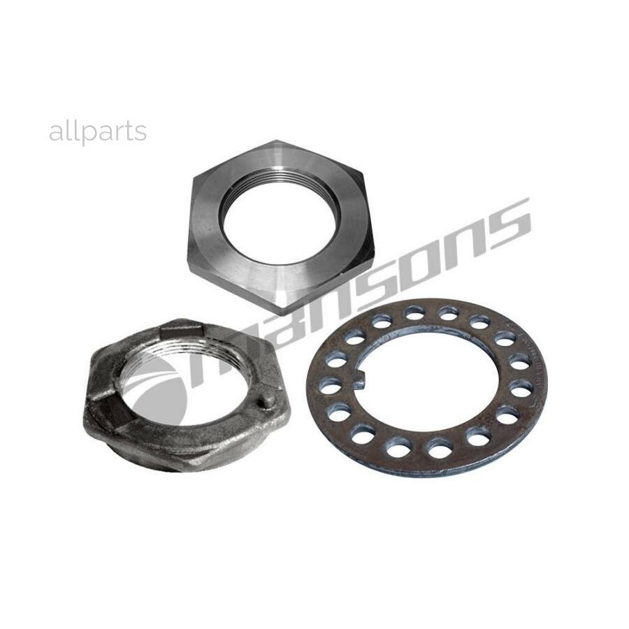 MANSONS 600186 гайка оси в сборе! 2гайки M56x2/SW85 \ SAF