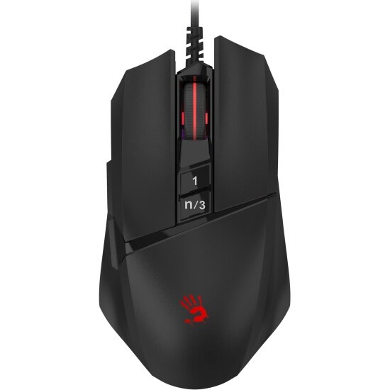 Мышь A4TECH Bloody W65 Max Mini STONE проводная черный