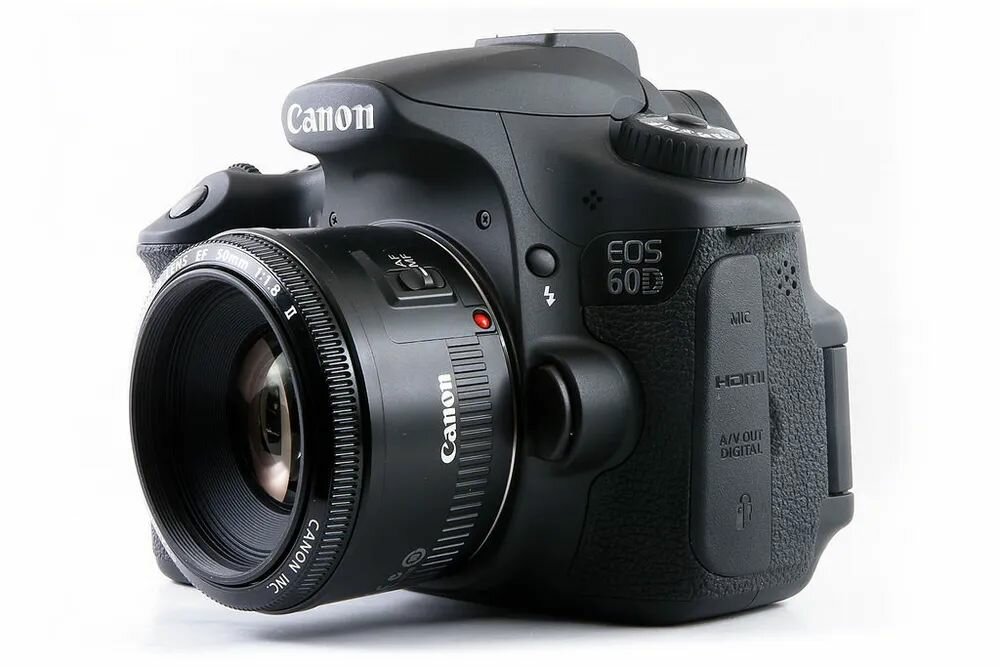 Фотоаппарат Canon 60D kit 50mm 1.8 II