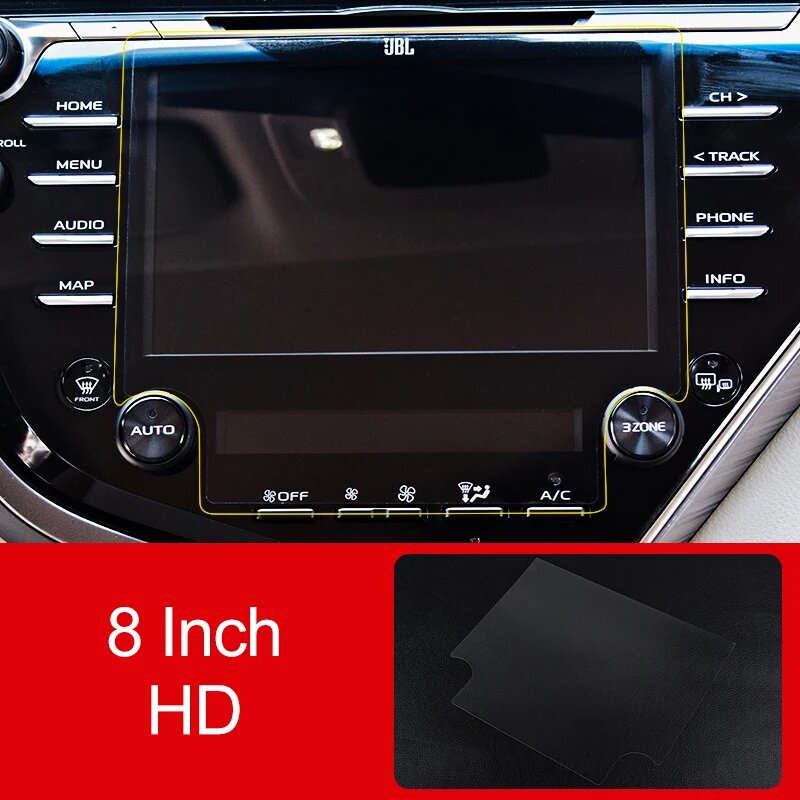 Защитная Пленка Для Приборной Панели И Навигационной Системы Toyota Camry XV70 2018-2020, Защита Салона Автомобиля