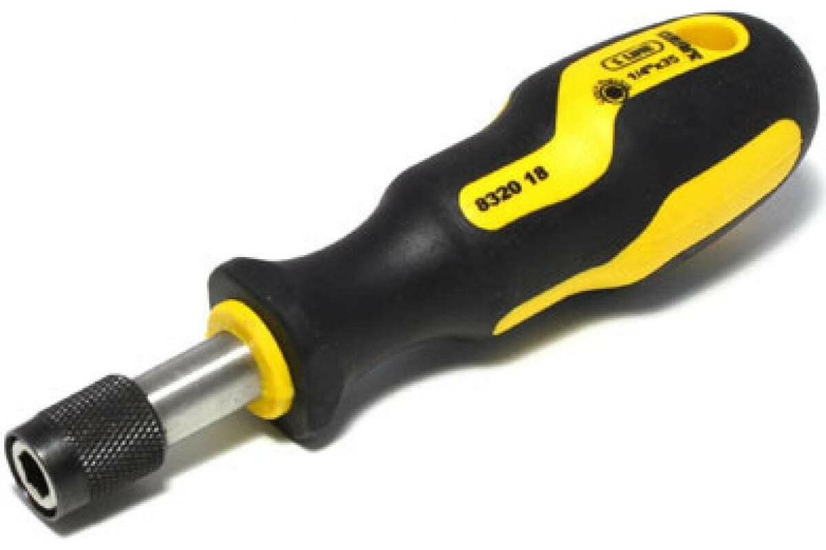 Отвертка для бит с фиксатором NAREX S Line profi 35мм 832018