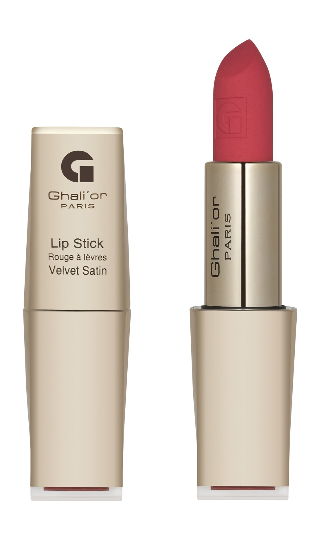 GHALI`OR PARIS Помада для губ бархатная матовая Ghali’Or Lip Stick Velvet Matt Satin, 111