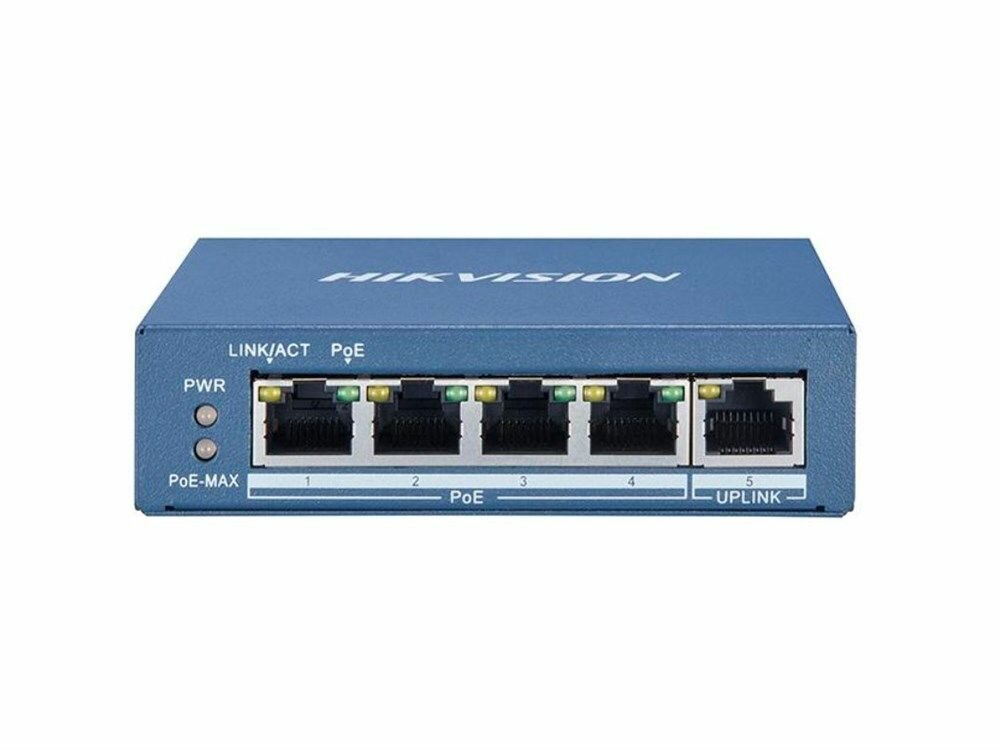 Hikvision DS-3E0505P-E/M PoE-коммутатор