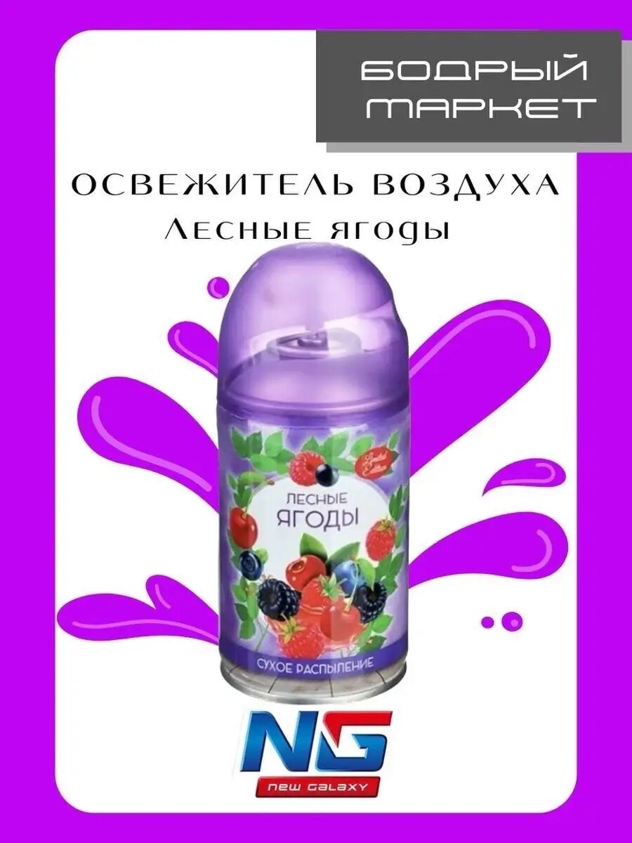 Освежитель воздуха Автoматик Лeсные Ягoды 250мл