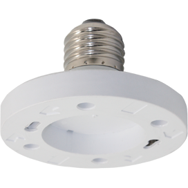 Переходник Ecola с цоколя E27 на GX53 Белый A7T15WEAY