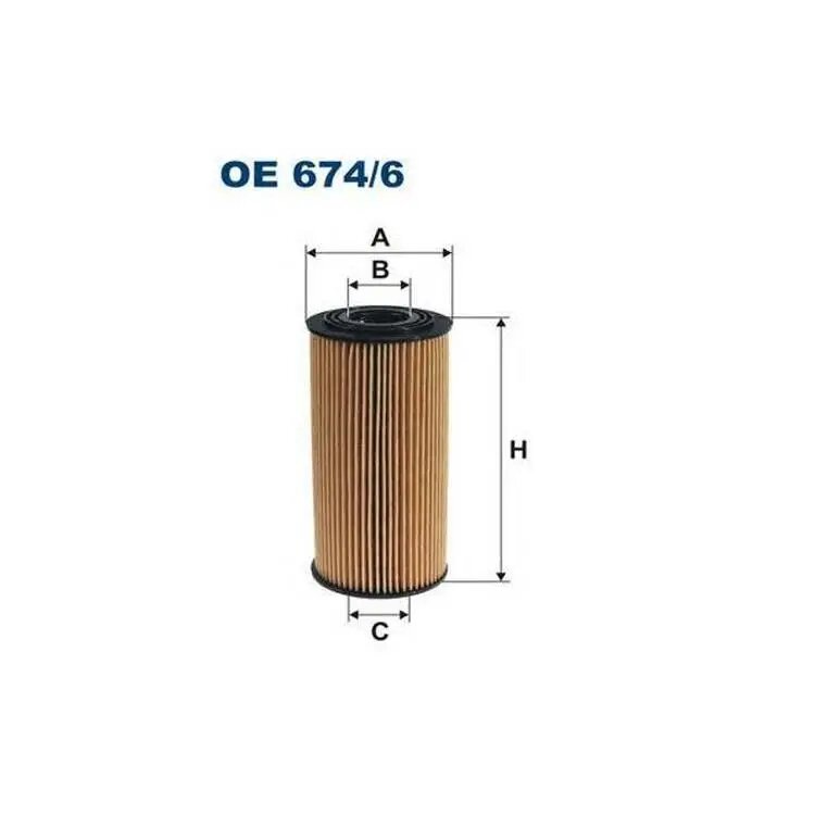 Фильтр масляный (вставка) FILTRON - OE6746