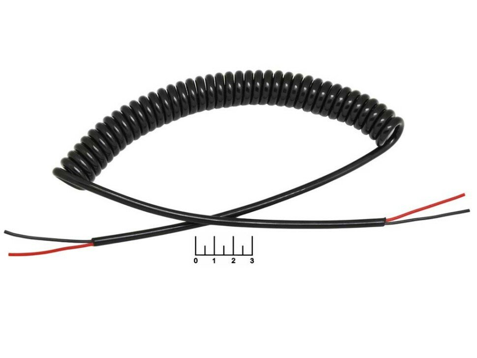 Провод витой 2*0.5 2.5м