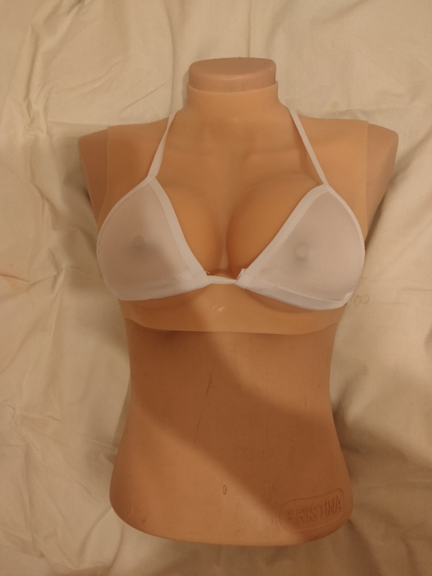 Грудь силиконовая искусственная. Размер С.