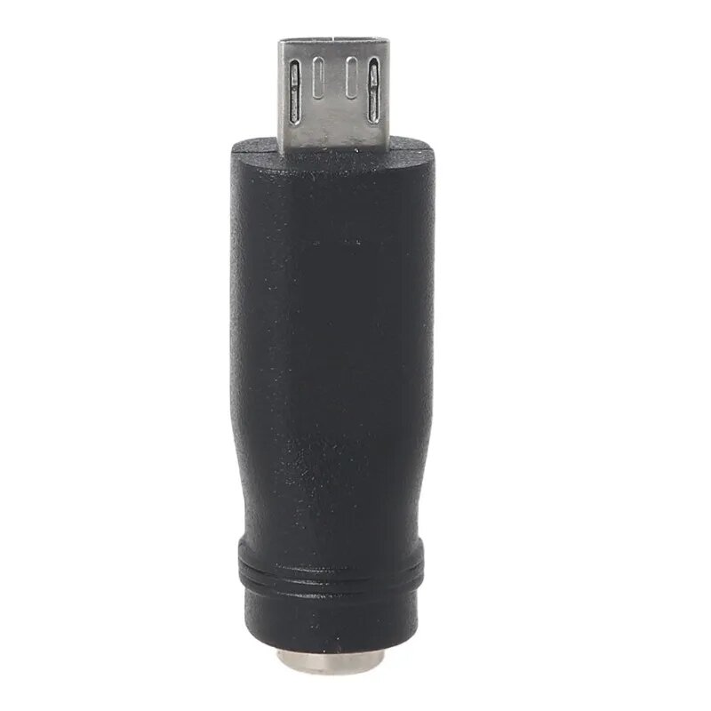 Адаптер питания с USB / Type C / Micro USB «папа» на DC 5,5x2,1 мм «мама» постоянного тока Micro USB male
