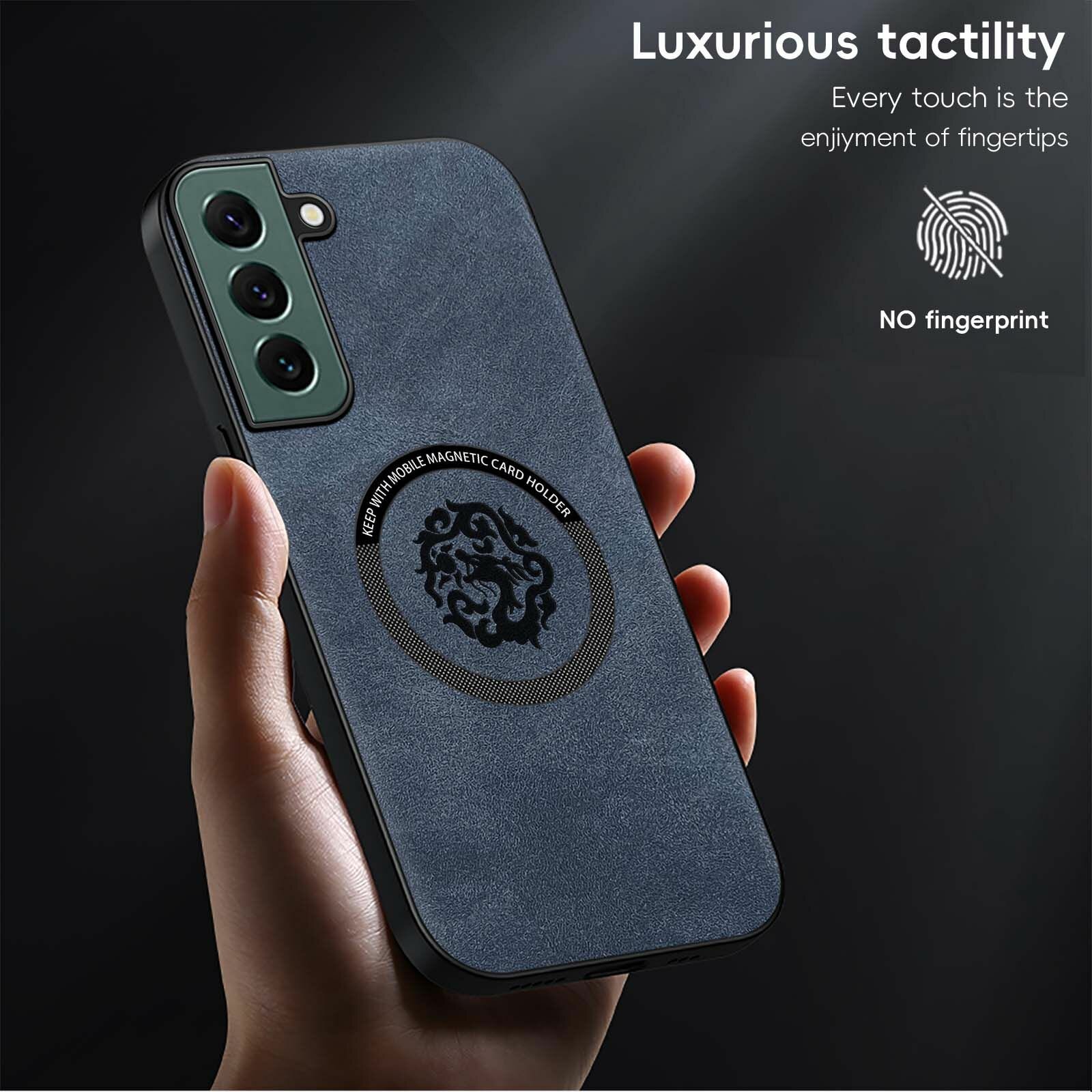 Чехол на Samsung Galaxy S22 /(Самсунг Галакси с22), Высококачественная кожа