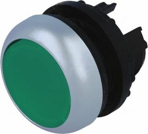 Переключатель EATON M22-DRL-G кнопочный Фикс. пол 2 22мм зеленый IP67 Пол 2 1 шт