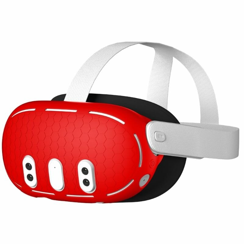 Силиконовый защитный чехол для очков Quest3 VR, пылезащитная гарнитура, прочный защитный чехол для хоста