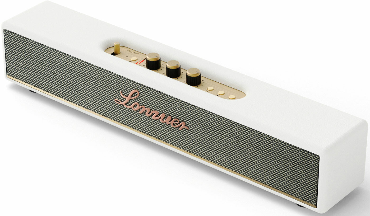 Портативная колонка Lonzuer Beyond, белый