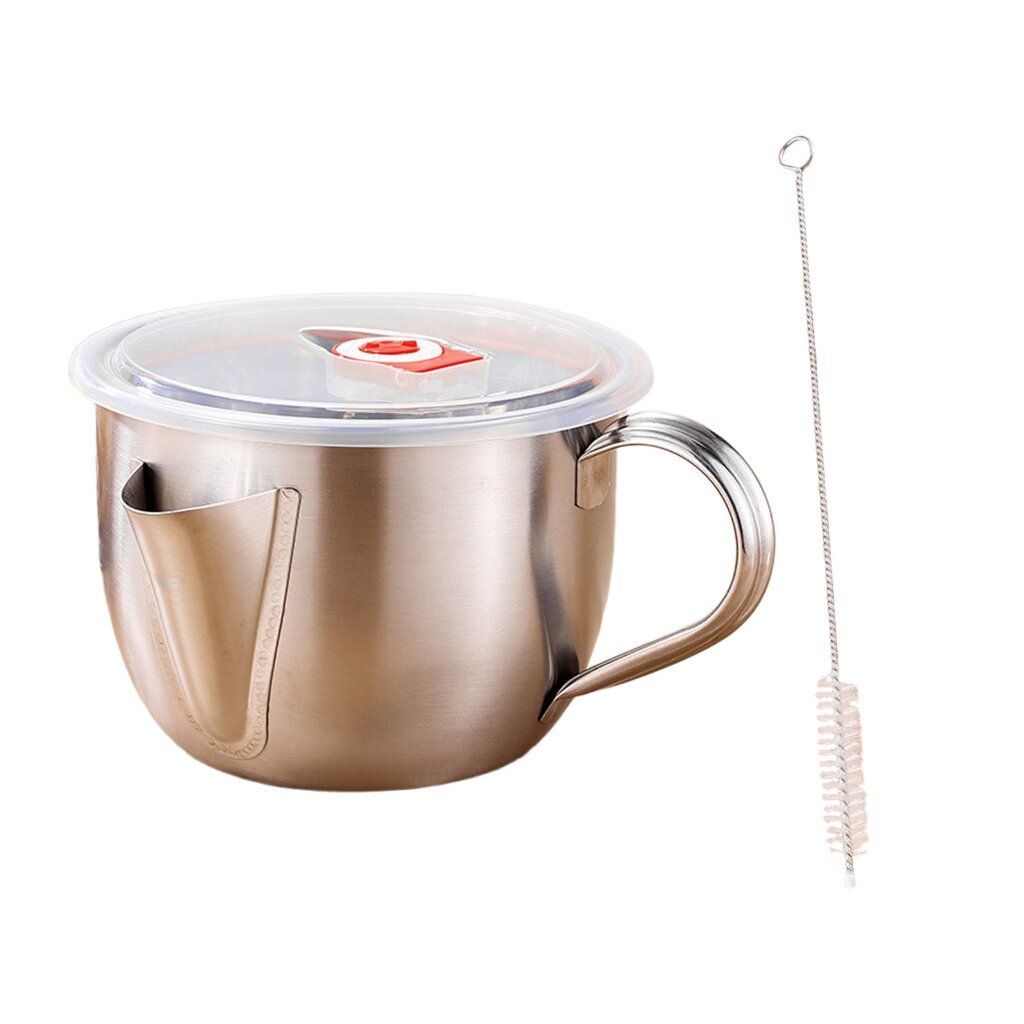 Эргономичная чаша стальной конструкции инструмента 304 масляного фильтра для здоровых кулинарных нужд